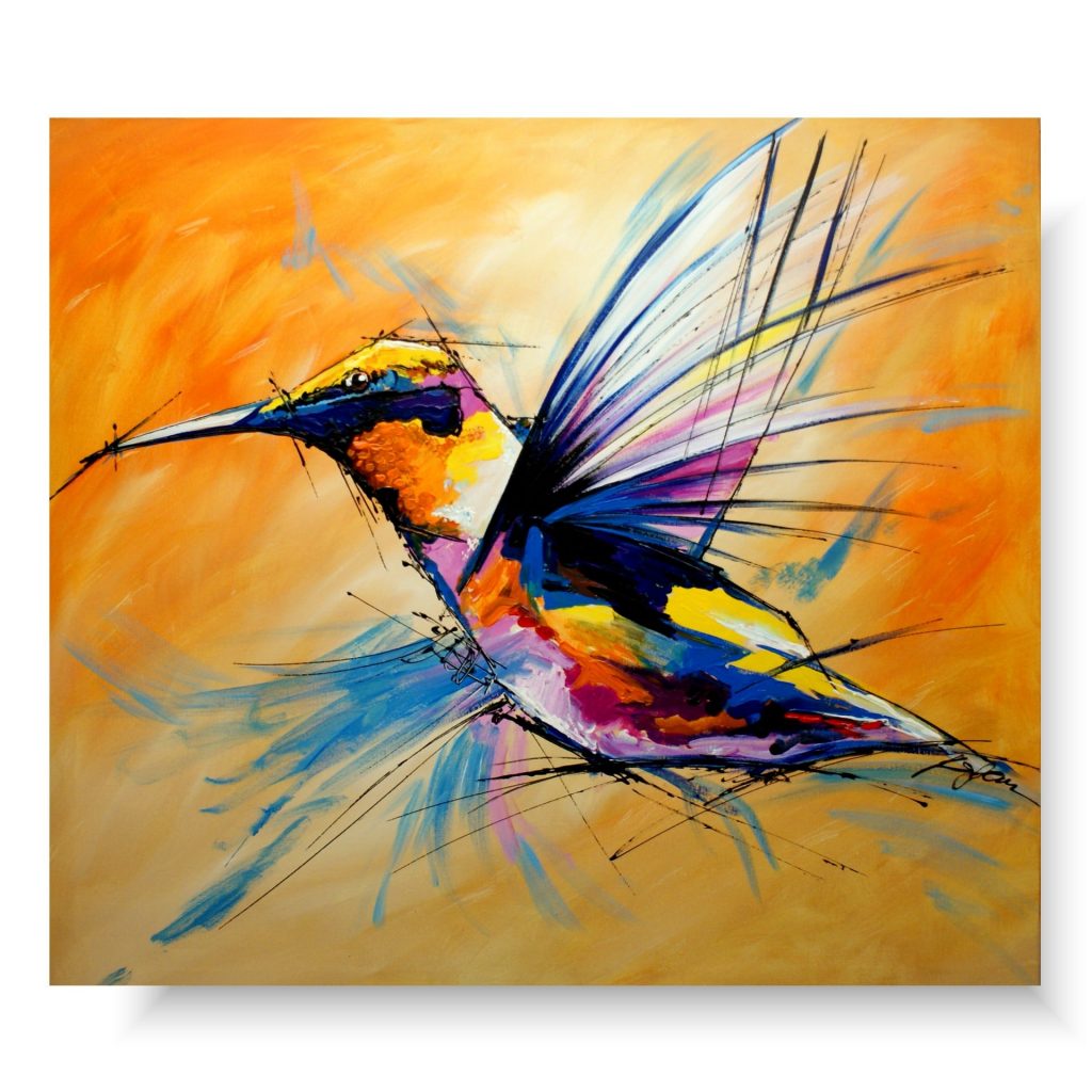 Obrazy zwierzęta pastelowy motyl obraz nowoczesny 1723A
