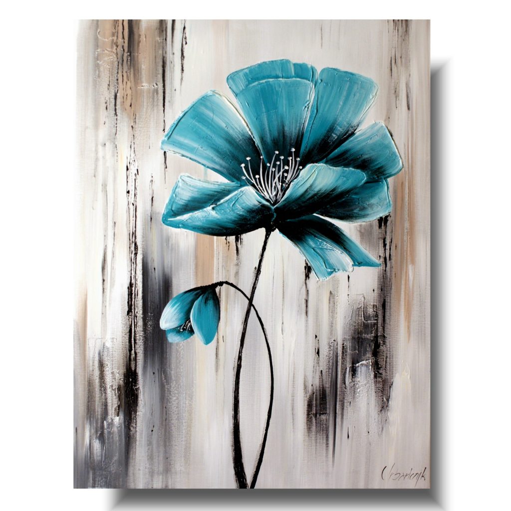 Obraz tryptyk obraz kwiat magnolii obrazy ręcznie malowane na płótnie 1492A