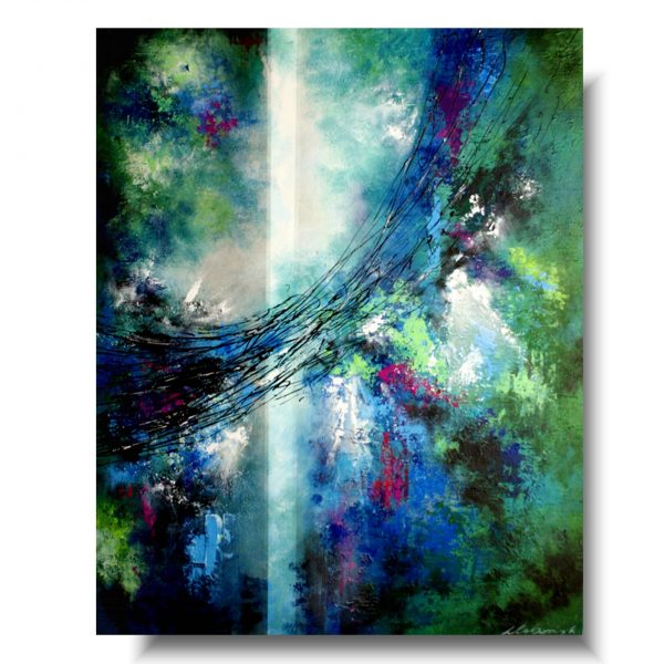 Obraz abstrakcja przedwiośnie nowoczesne obrazy 1782A