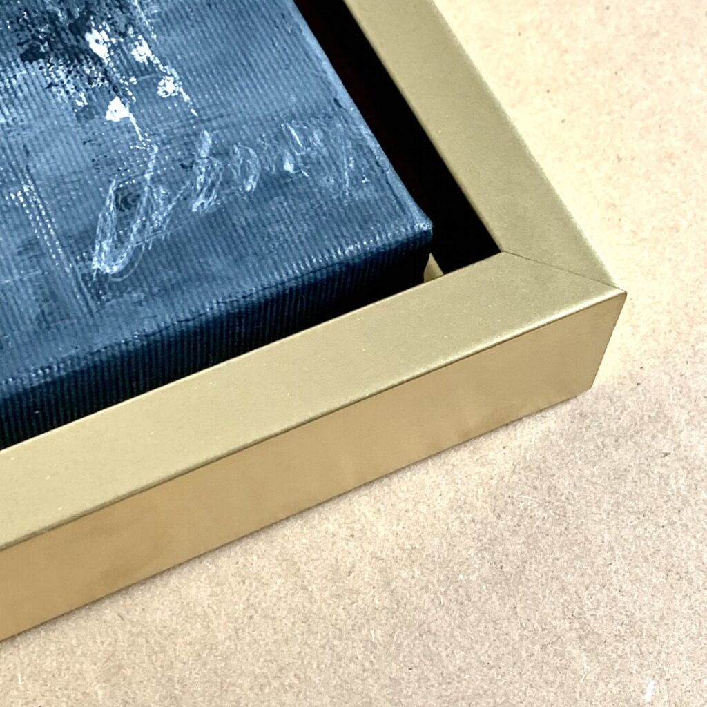 Rama do obrazu american box złota AB1