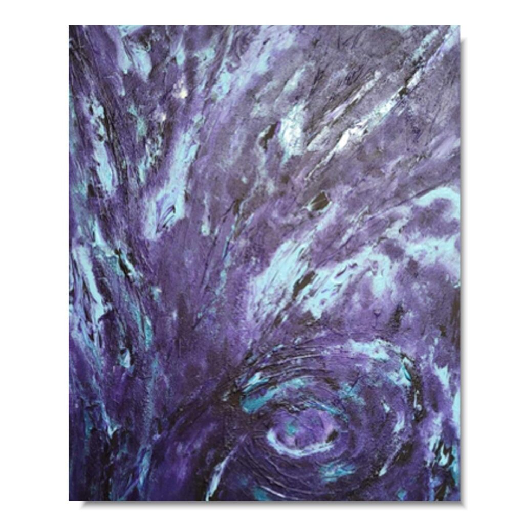 Obraz na płótnie abstrakcja "Kosmos" AB12