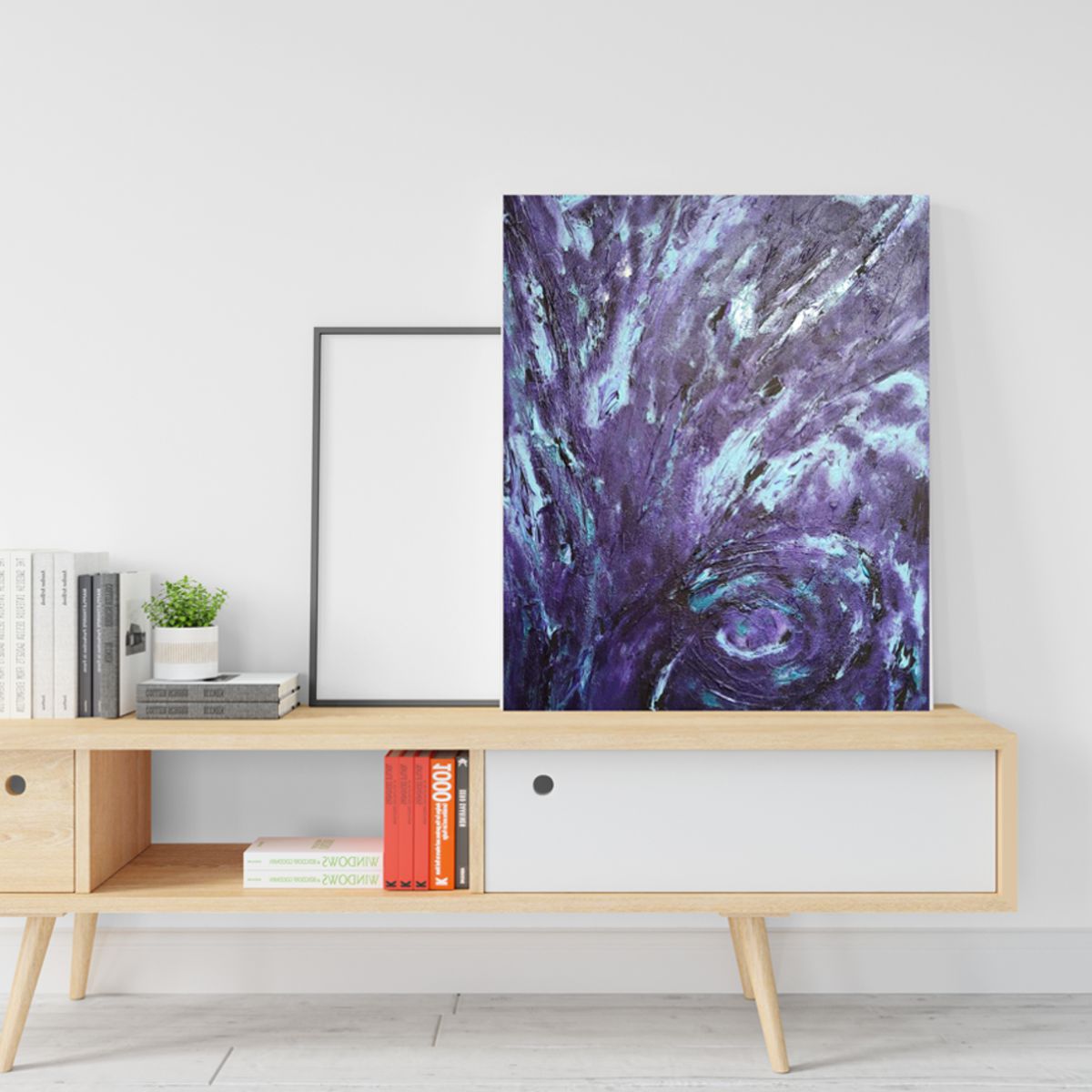 Obraz na płótnie abstrakcja "Kosmos" AB12