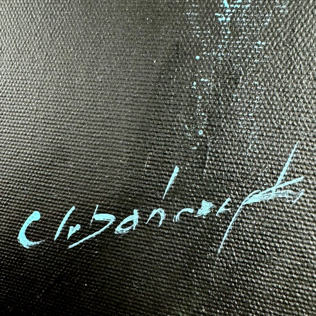 Obraz nowoczesny kolorowy portret "Rozdarcie" 2339A