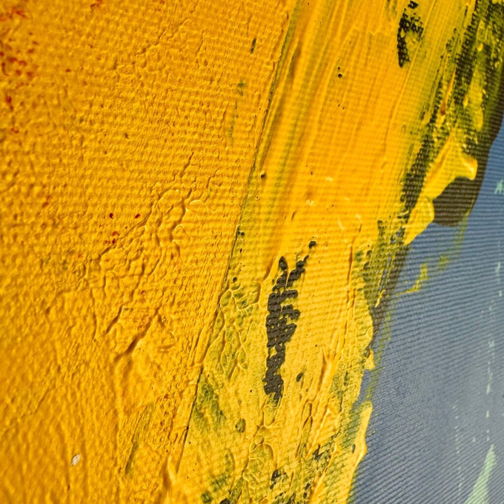 Obraz nowoczesny kolorowy portret "Rozdarcie" 2339A